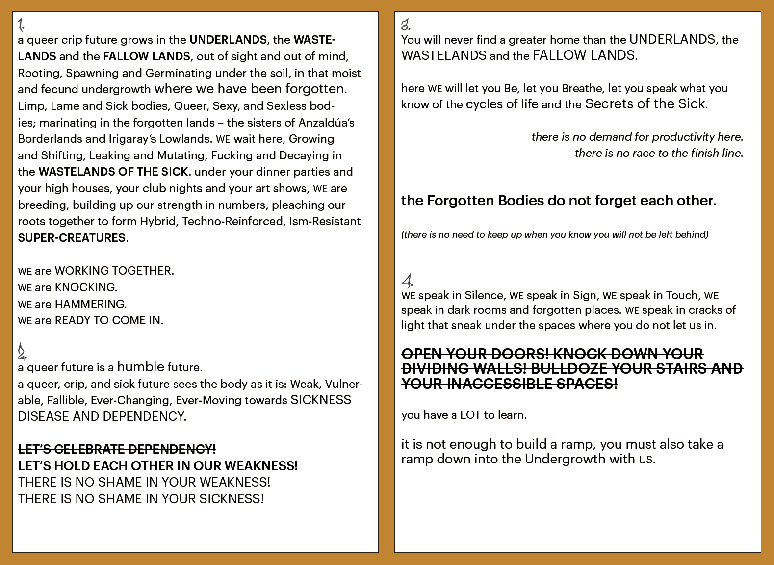 Crip Currencies: Resources on Care Community Networks in the Age of ...